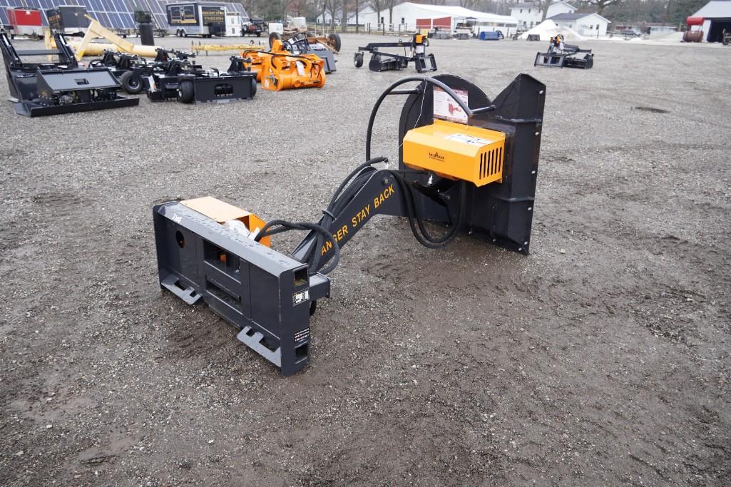 #2551 - New Landhonor Skid Steer Articulating Brush Cutter Attachment ...