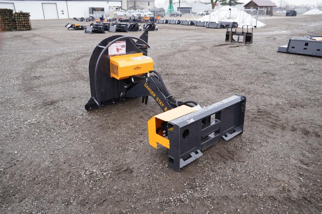 #2551 - New Landhonor Skid Steer Articulating Brush Cutter Attachment ...