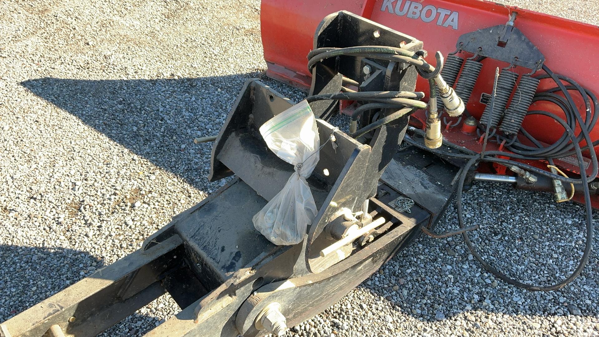 #2853 - Kubota L2184 Tractor Snow Blade (#21969422)