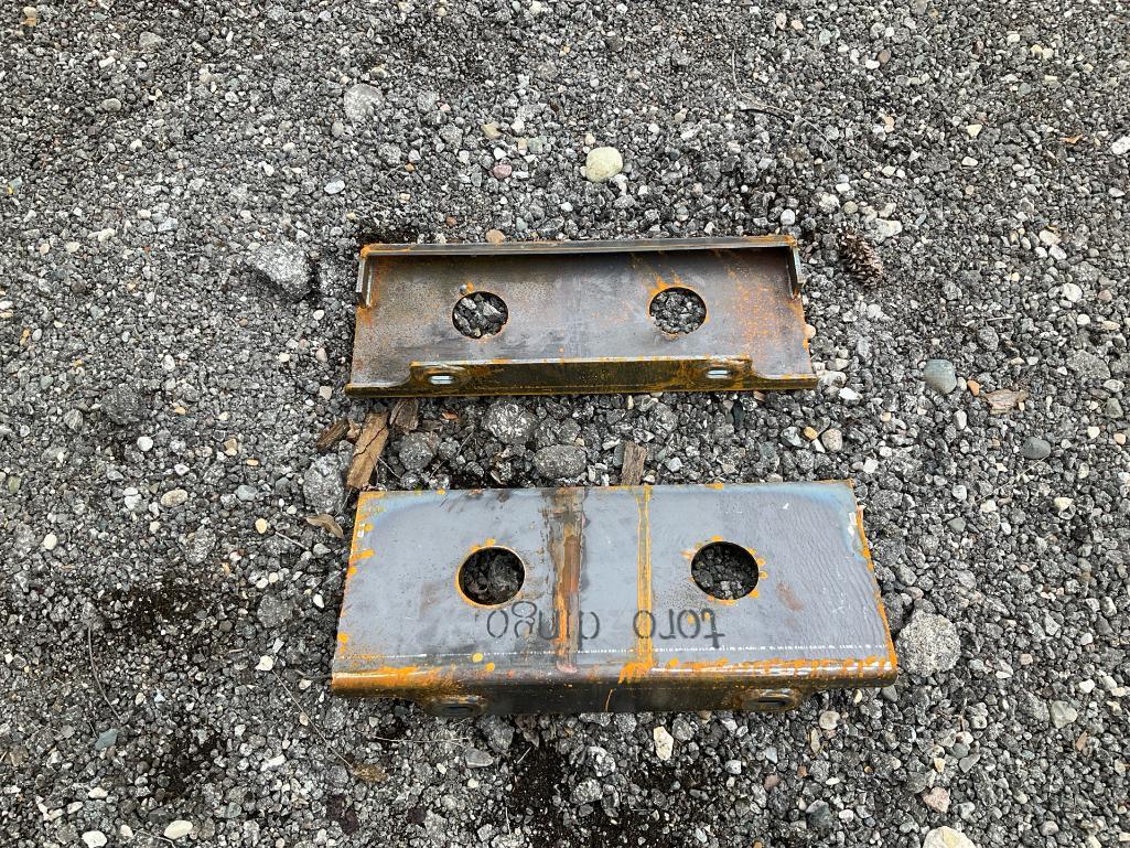 #1581 - Weldable Mini Skid Steer Plate (#20420247)