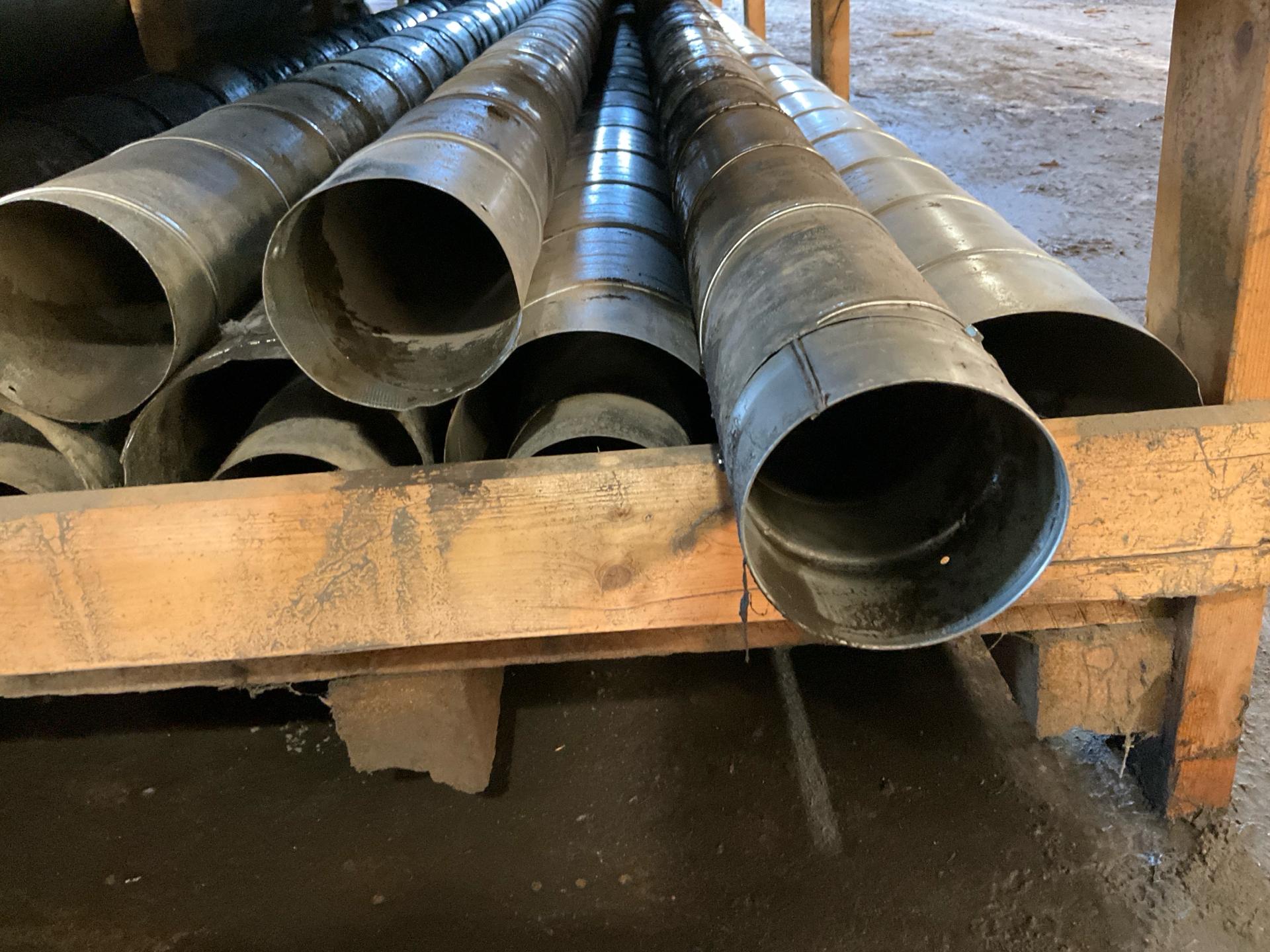 #185 - Steel Spiral Blower Pipe and Fittings (#21897110)