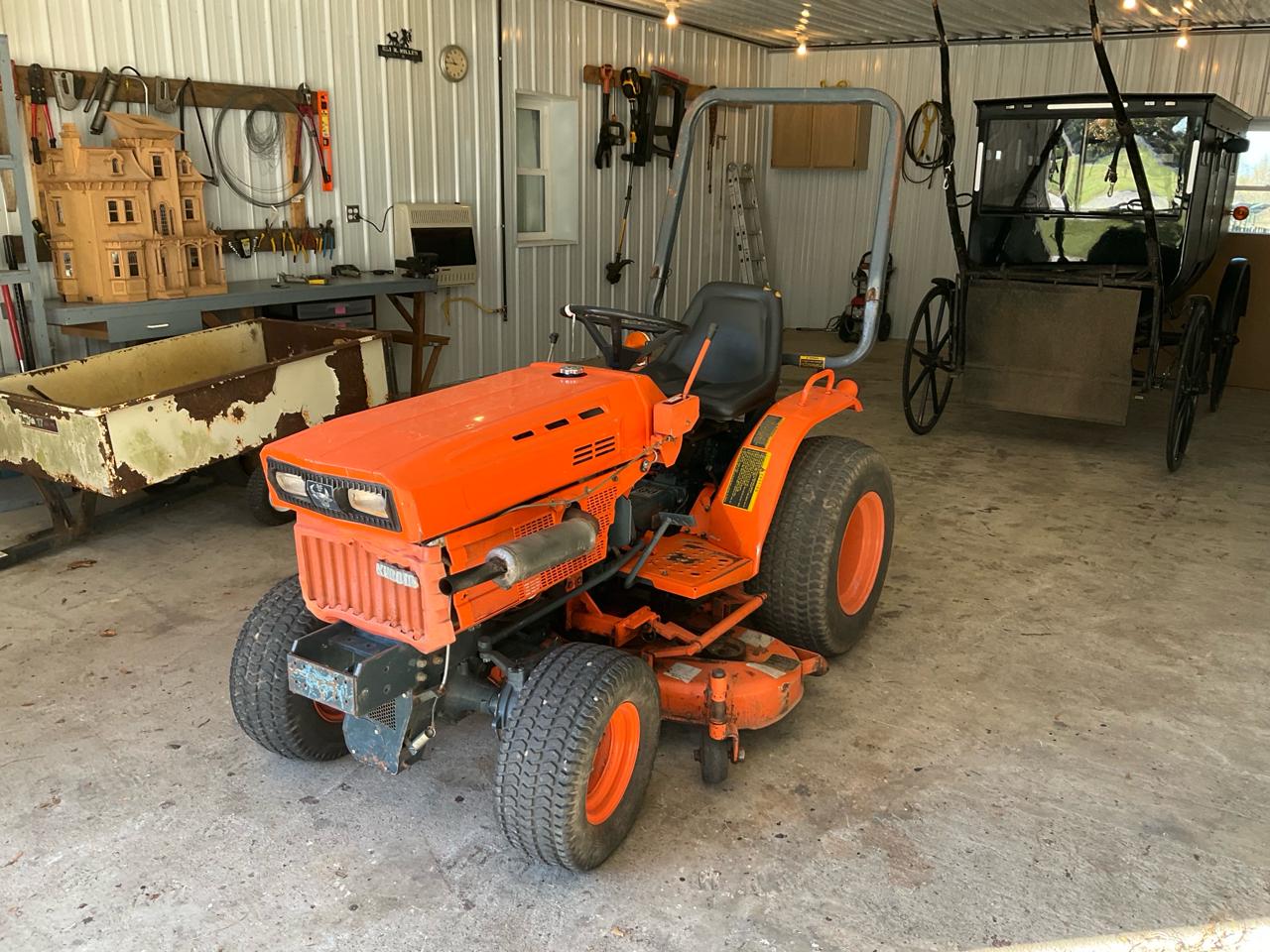 #4351 - Kubota FP72-A Tractor (#22004538)