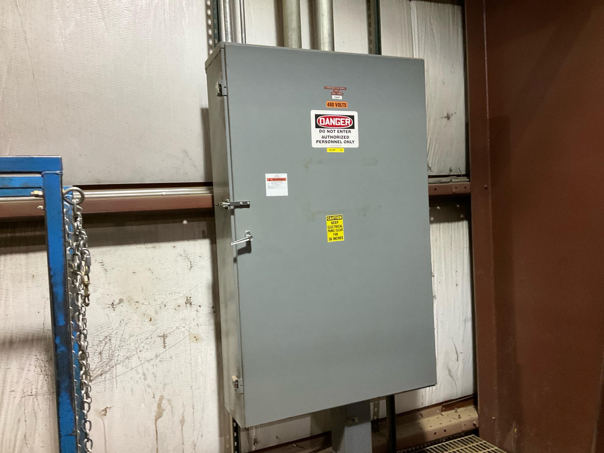 #223 - Electric Distribution Cut Out Box, 480v. Electrical Box. (#22101232)