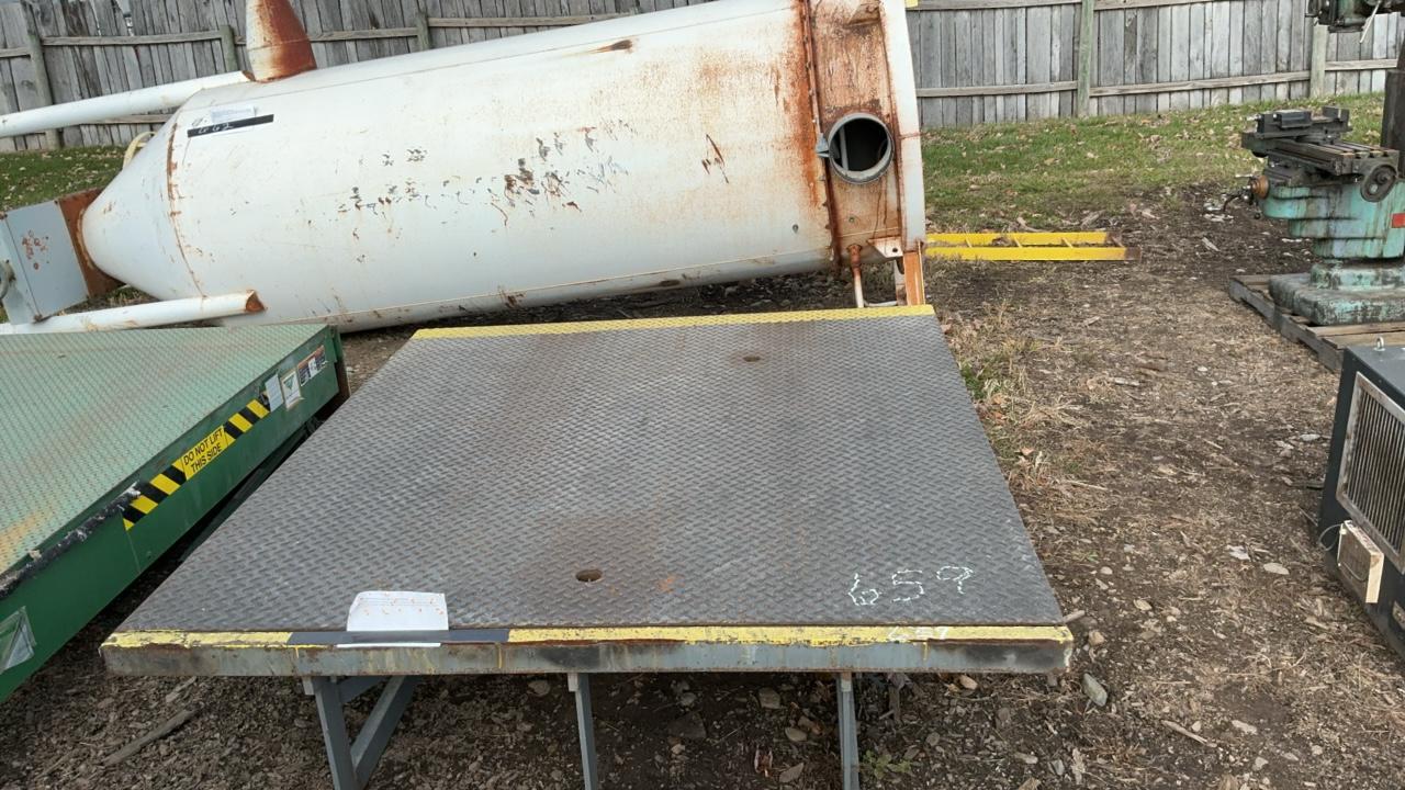 #455 - Rite-Hite ST9685 Mechanical Dock Leveler (#22250111)