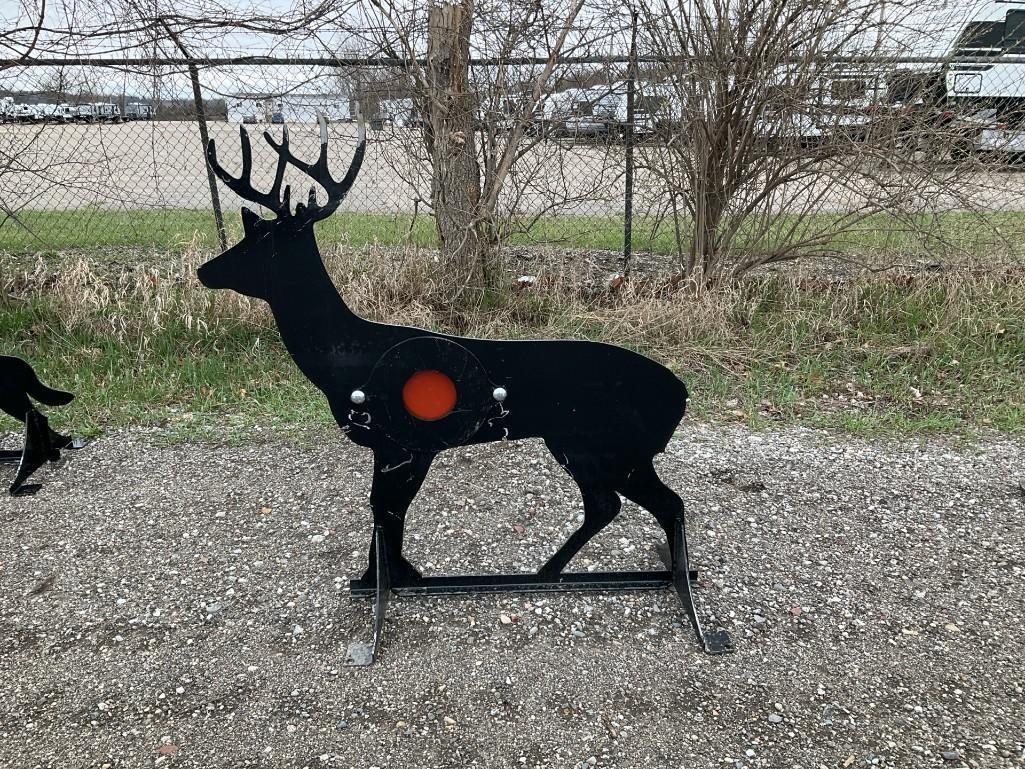 #4271 - Steel Deer Shooting Target (#22280906)
